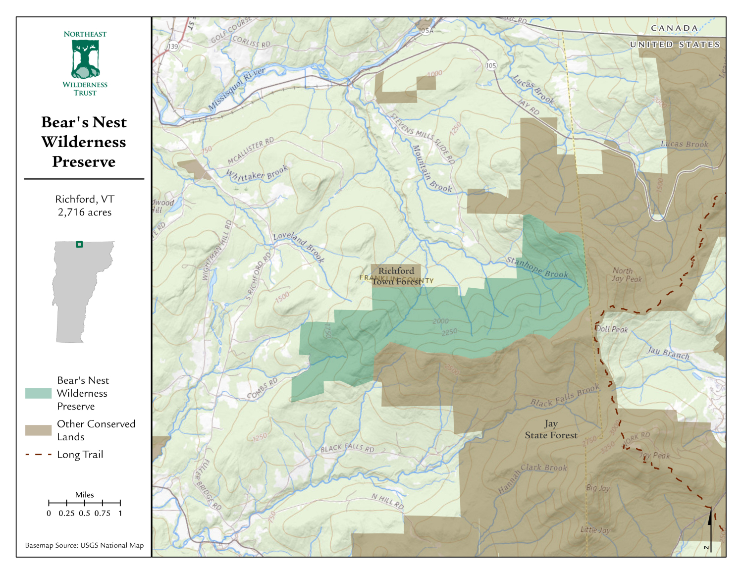 Bear's Nest Wilderness Preserve - Northeast Wilderness Trust