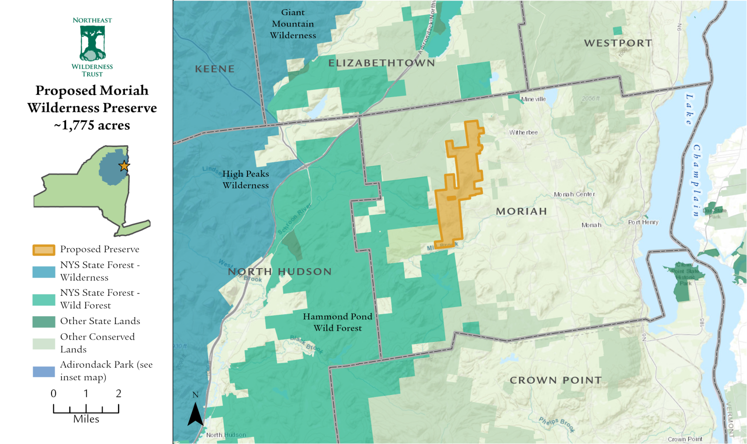 Moriah Wilderness Preserve - Northeast Wilderness Trust
