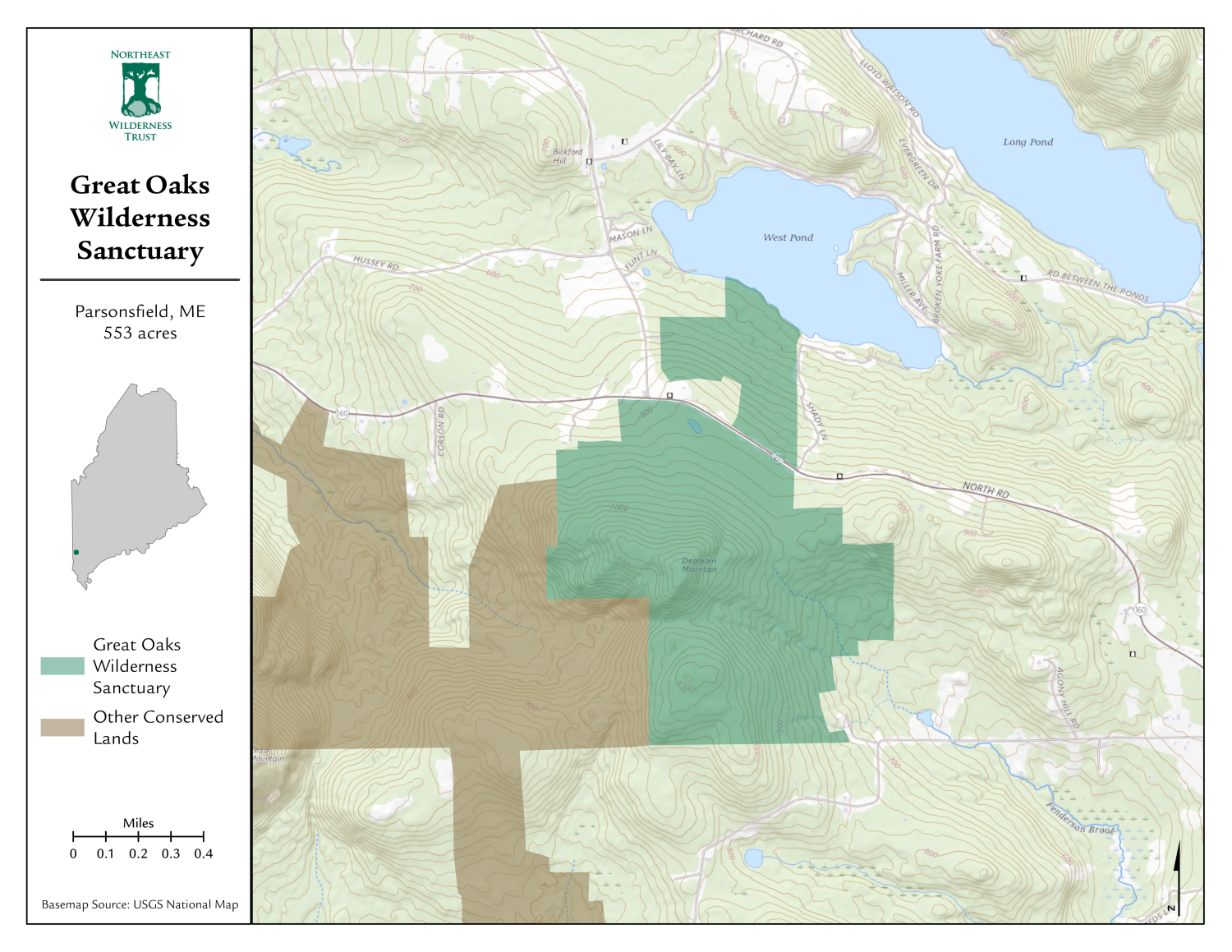 Great Oaks Wilderness Sanctuary - Northeast Wilderness Trust