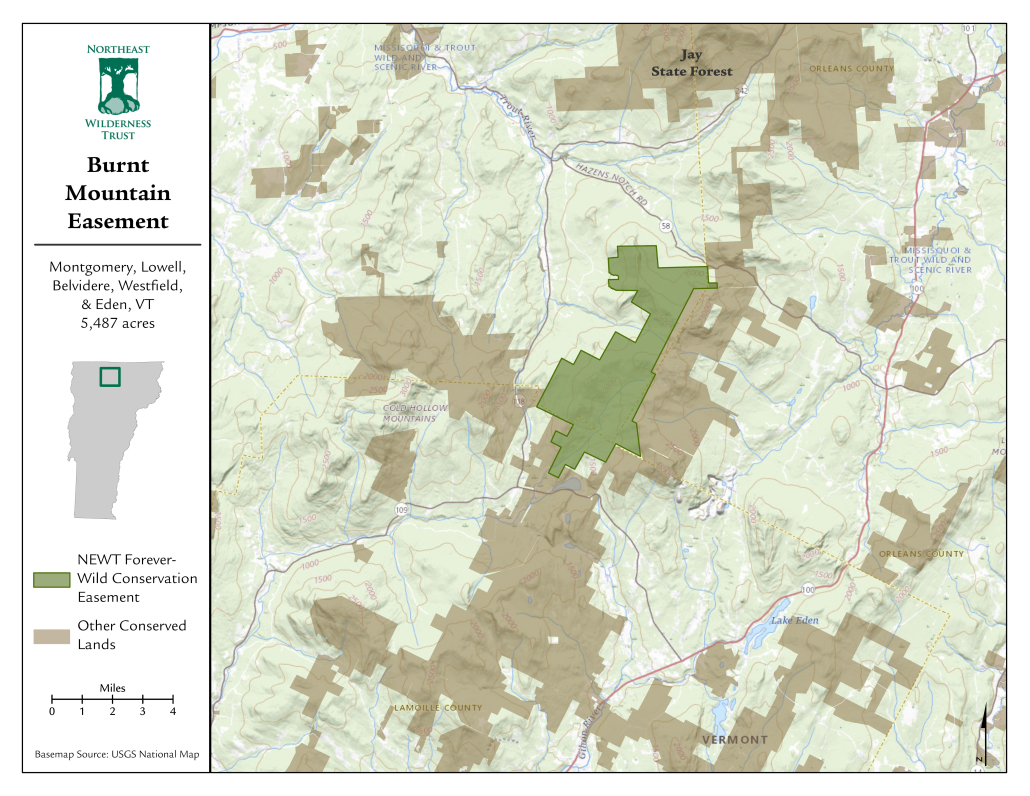 Burnt Mountain Easement - New Hampshire