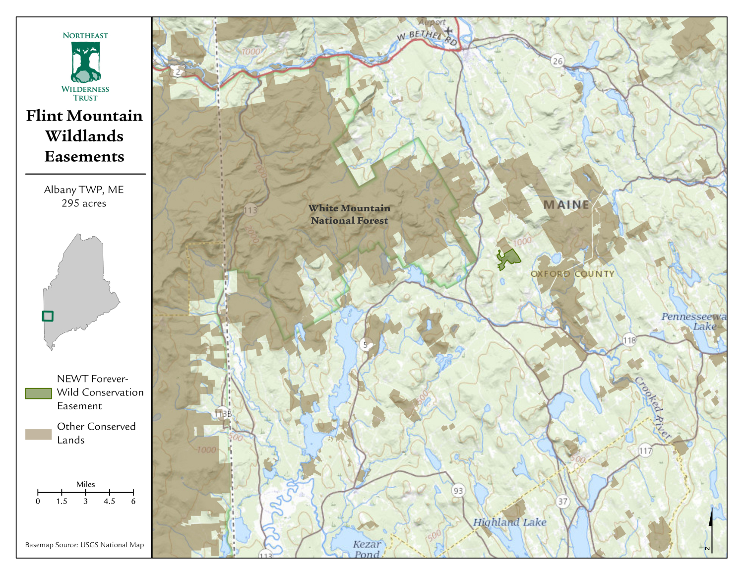 Flint Mountain Wildlands Easement - Northeast Wilderness Trust