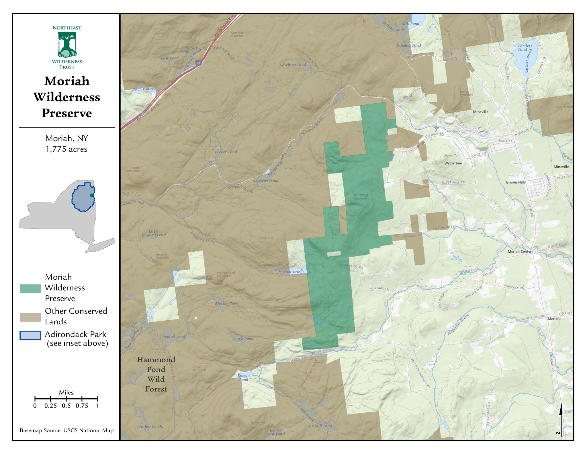Moriah Wilderness Preserve adds to wildlife connectivity - Northeast ...